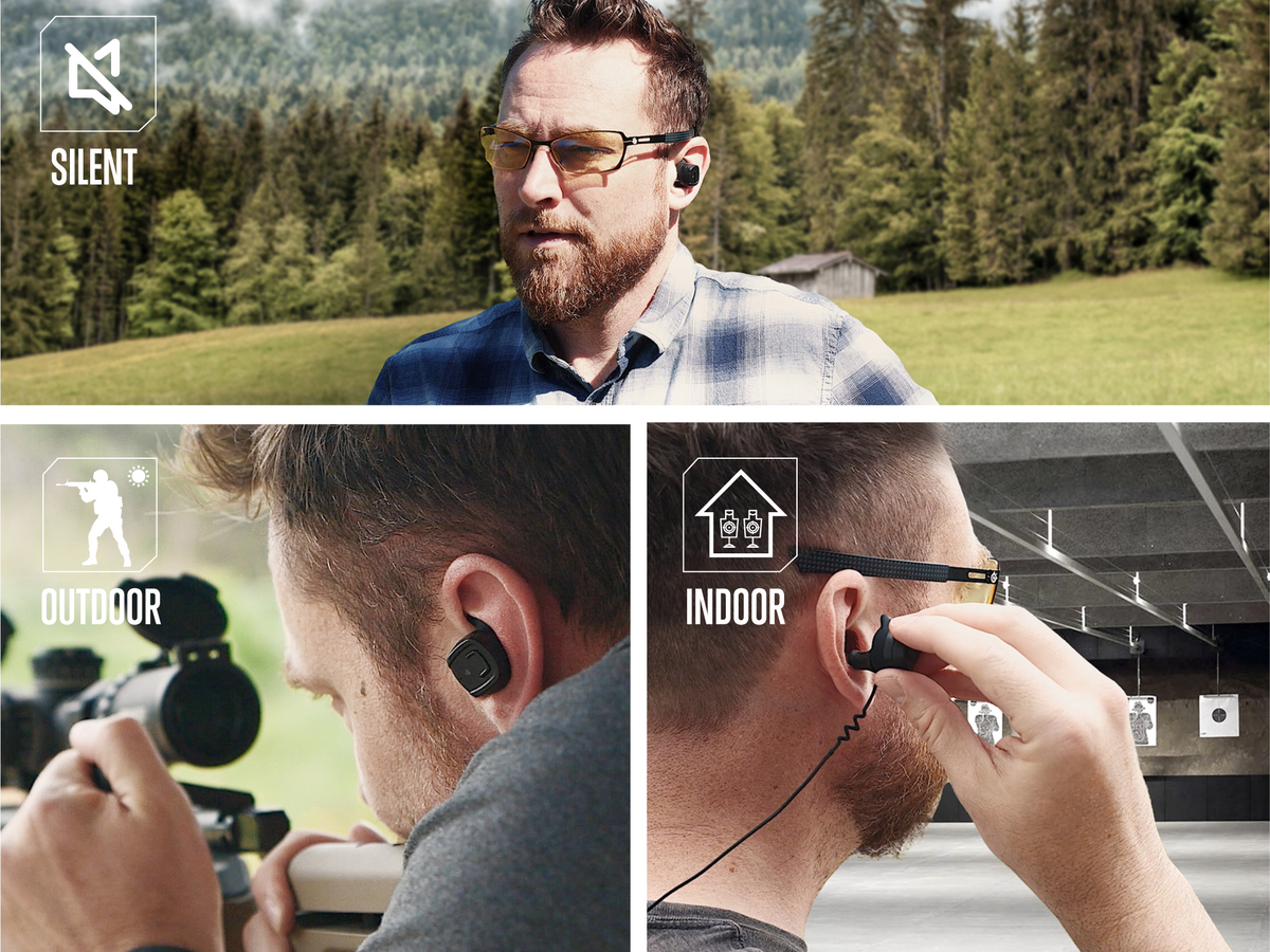 Bluetooth Shooting Ear Protection 26dB Noise Reduction Earbuds – GLORYFIRE®