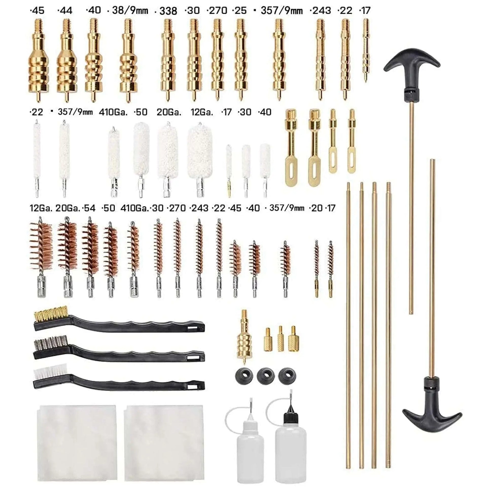 Universal Gun Cleaning Kit Brass Jags & Loops – GLORYFIRE®